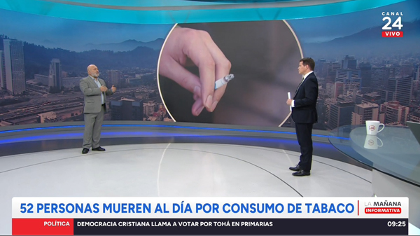 Dr. Marco Cornejo en TVN - Facultad de Odontología - Universidad de Chile